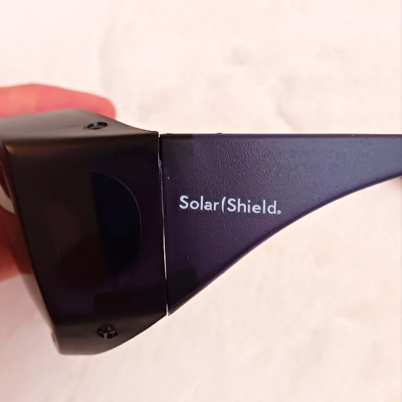 Solar Shield | Wearables | Solar Shield Black Wraparound Glasses | Poshmark